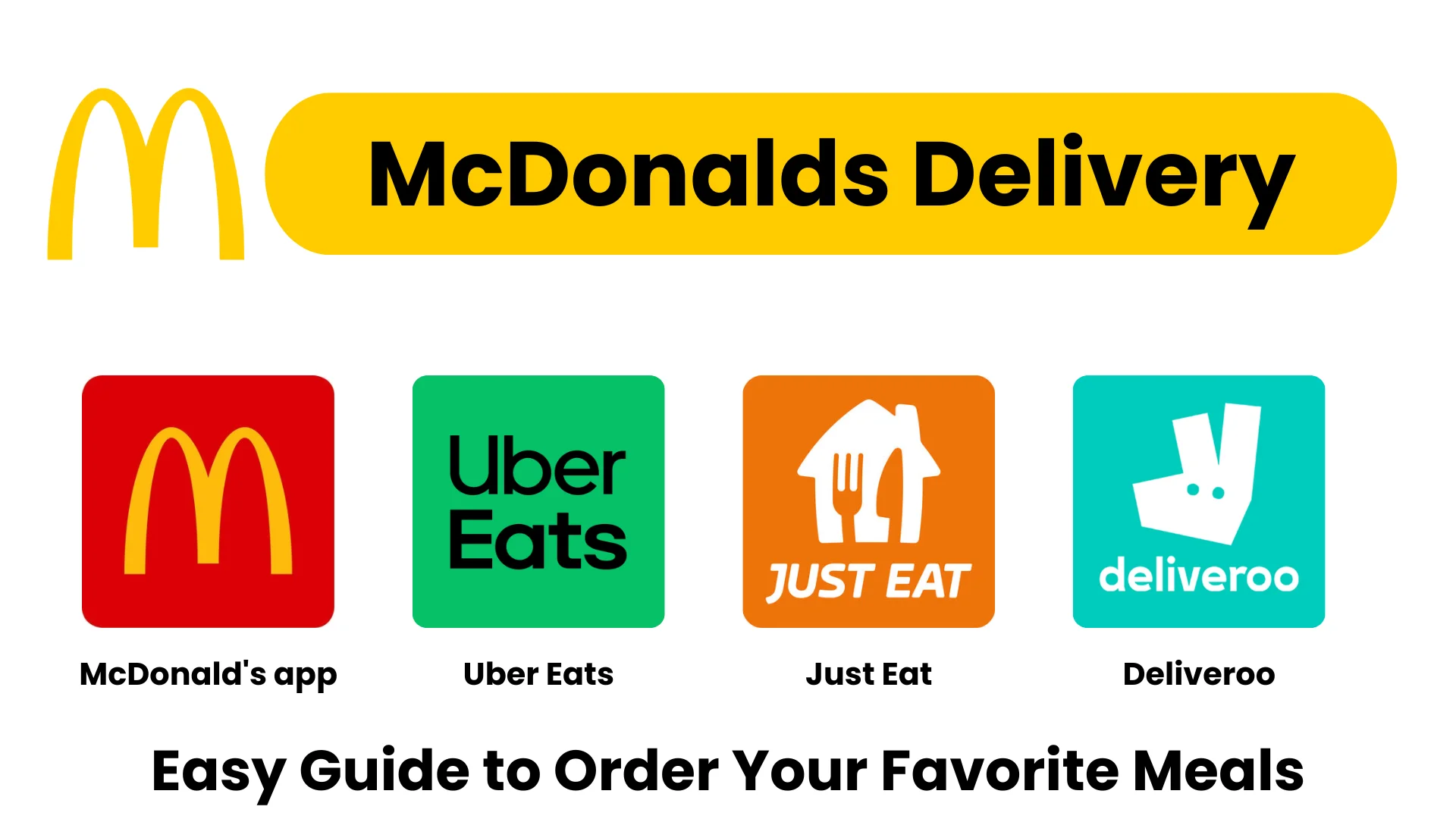 McDonalds Delivery | Easy Guide to Order Your Favorite Meals
