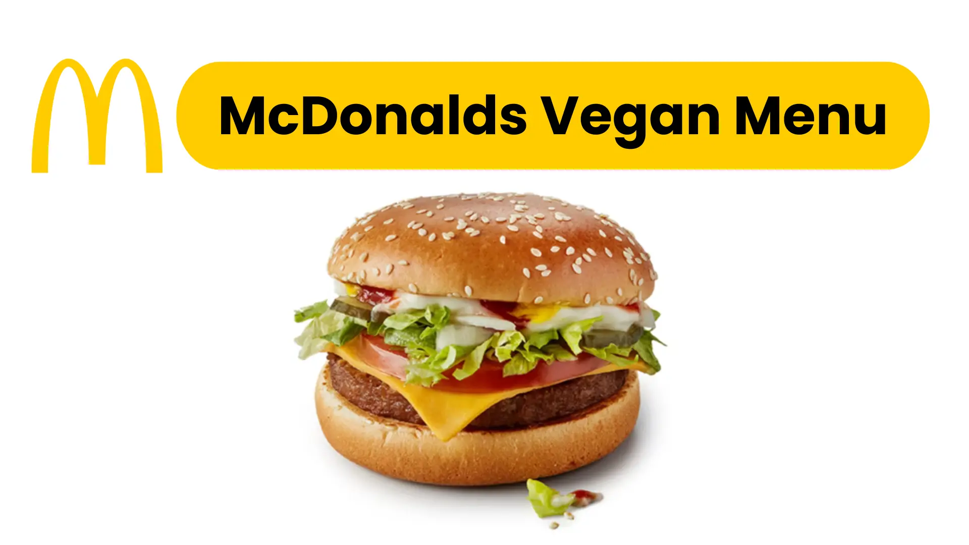 McDonalds Vegan Menu Prices & Pictures 2025 | UK
