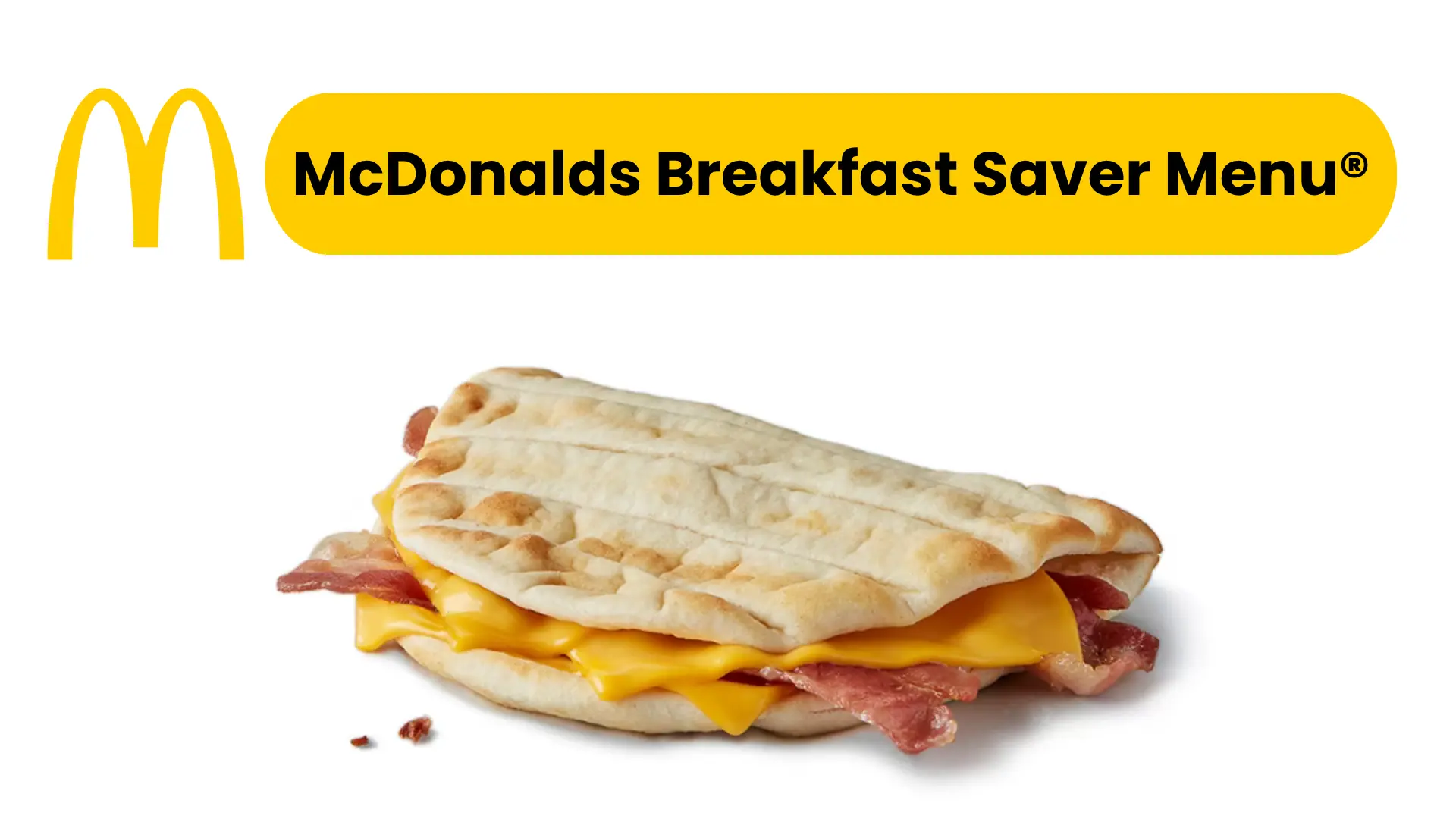 McDonalds Breakfast Saver Menu® Prices & Pictures 2025 | UK